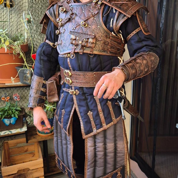 Viking Bracer, God of War Armor Larp Style Norse. Bracers for a Cosplay ...