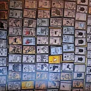 Inscryption Card Game With 229 Cards. REAL 2 Players Game W/extras - Etsy