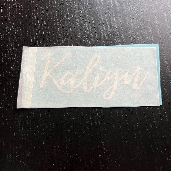 Laptop Name Decal | Custom Name Decal | Laptop Name Sticker | Custom ...