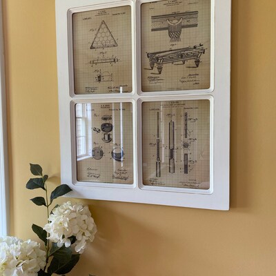 Picture Frame Set Ornate Mix Hand Painted Distressed Shabby Chic ...