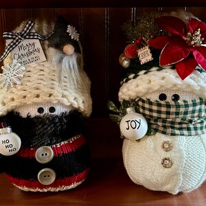 Handmade Snowman snow Friends Easter, Easter Bunny, Easter Decor ...
