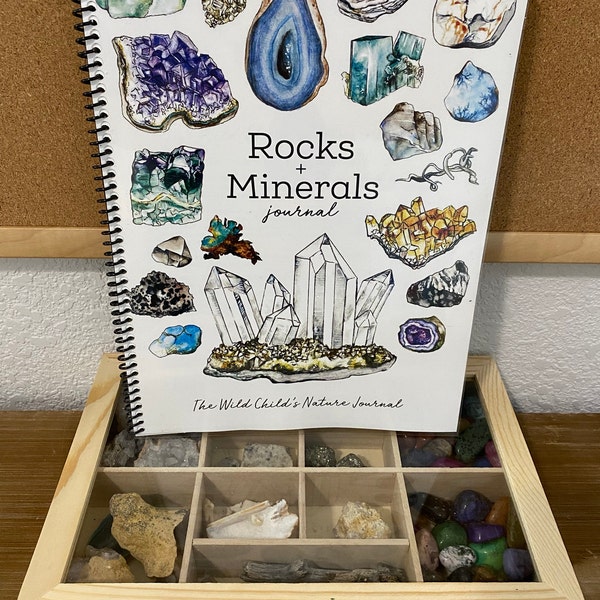 Rocks + Minerals Journal - Etsy