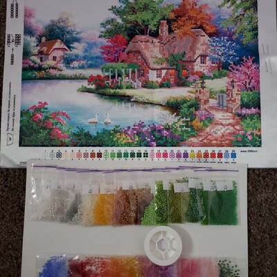 Gobelin Kit Roses Luca-s DIY Tapestry Kit Unprinted Canvas - Etsy
