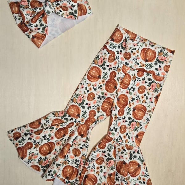 Baby Bell Bottom Sewing Pattern PDF, Bell Bottom Pattern for Kids, Baby ...