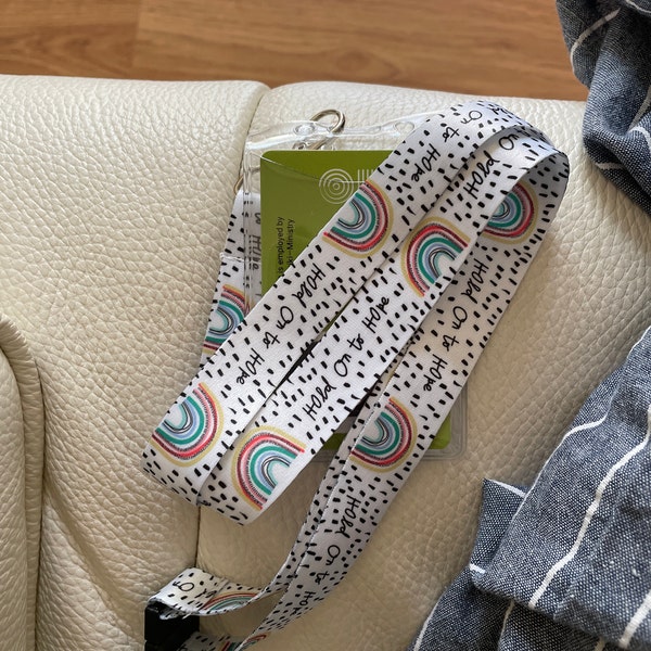 Bible Verse Lanyard - All Things Are Possible With God - Etsy