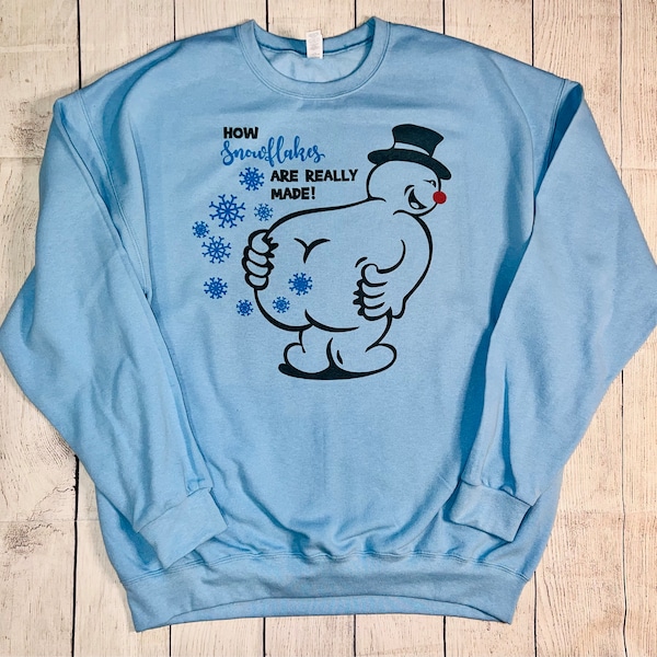 Farting Frosty Snowflakes SVG, Funny Winter Cricut Files (digital ...