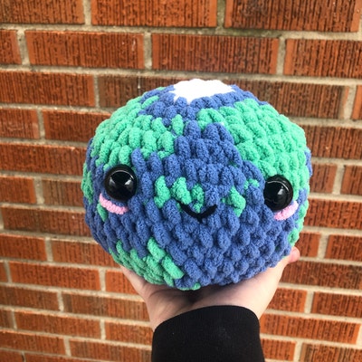 Planet Earth Crochet PATTERN ONLY Pdf Instant DOWNLOAD Amigurumi ...