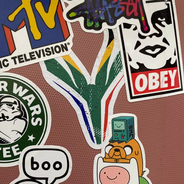 Springbok Face Sticker | South Africa Flag Distressed | Hier Kom Die ...