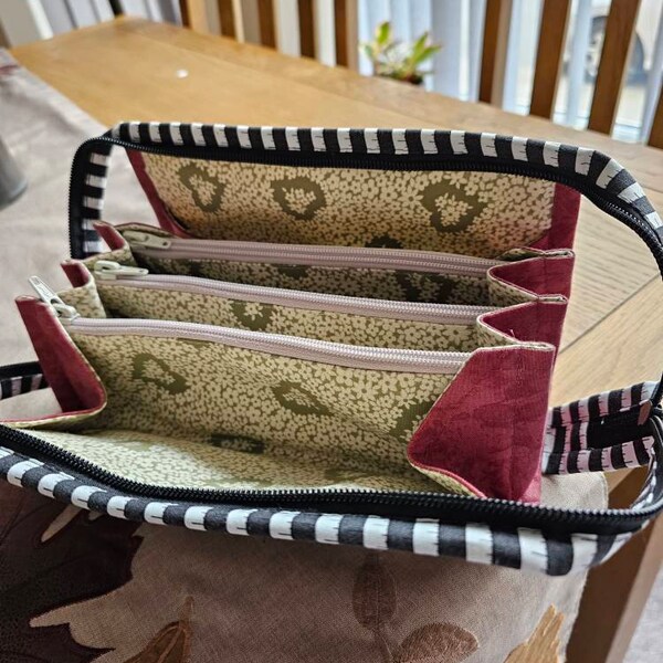 Custom EPP Sewing Tool Storage Zipper Folder, Cross Stitch Case With ...