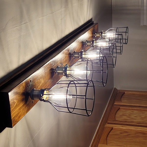 Farmhouse Beam Light Fixture: Rustic Elegance With Handcrafted Ceiling ...