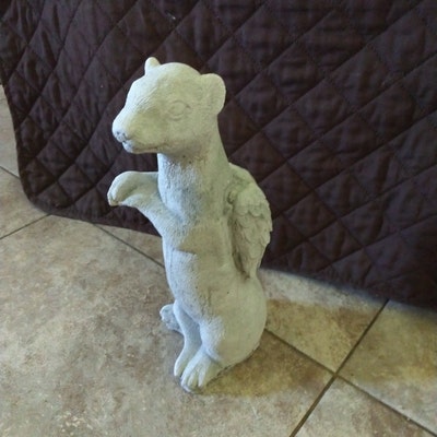 Ferret With Angel Wings Statue - Etsy