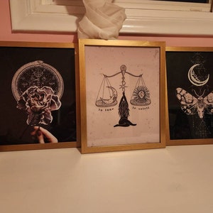 Witchy Esoteric Decor Printable Gallery Wall Art Set Mega Bundle ...