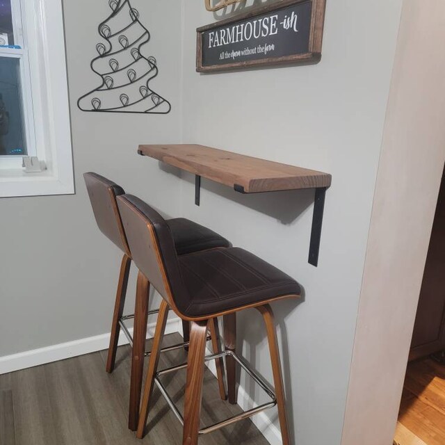Modern Floating Loft Table 11.25 14 Deep W Robust Bracket Low VOC Stain Apartment Nook Table Children Study Table Coffee Bar Shelf Etsy
