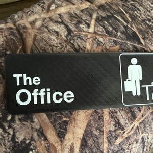 Customizable 3D Printed the Office TV Show Sign and Magnets - Etsy