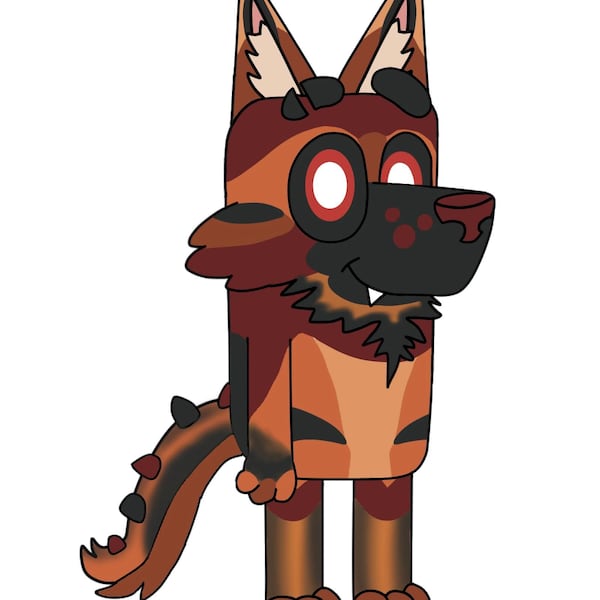 Bluey YCH Commision: Your Fursona/ Animal OC in Bluey Artstyle! - Etsy