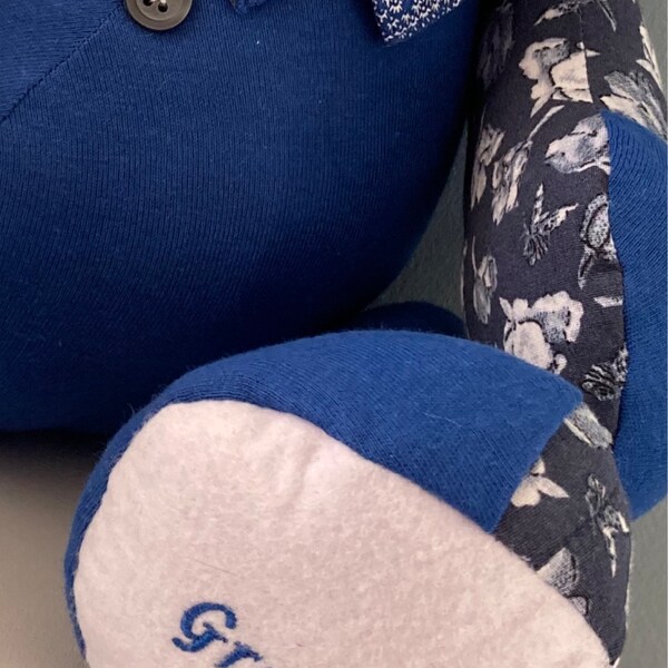 Memory Bear Patch, Memory Bear Foot Pad - Etsy