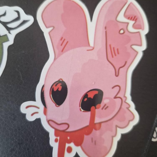 Dripping Gore Animal Stickers - Etsy