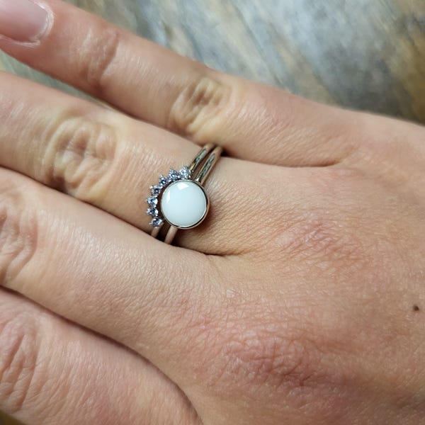 Round Shape Cremation Ashes Ring, Ashes Memorial Jewelry, Cremation ...