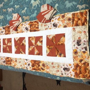 Quilted Table Runner Pattern Random Windows Table Runner PDF Download 545 - Etsy