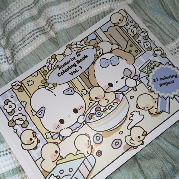 Digital Cozy Coloring Page Bundle 11 Original Illustrations for Adults ...