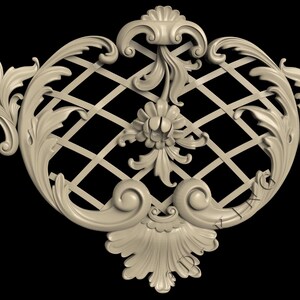 Base Deco 3D STL Models for CNC Router Aspire Artcam Engraver Milling ...