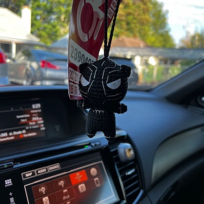 Superhero Marvel Theme Car Ornament, Spiderman Hanging Pedant, Car ...