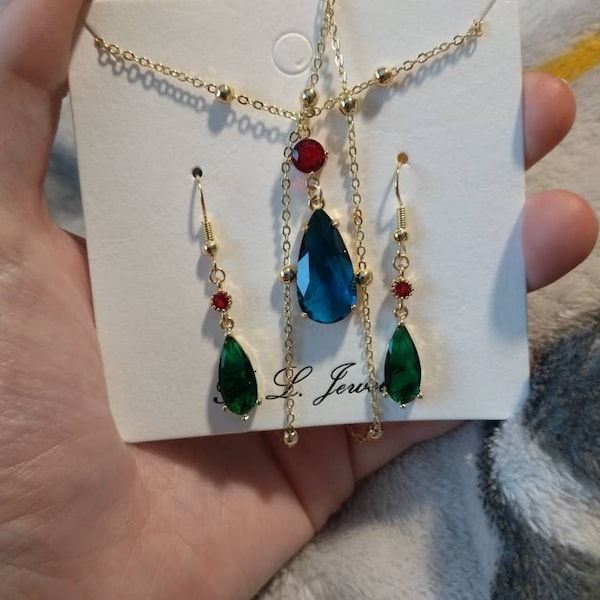 Howl’s Necklace Howl’s Earrings Howl’s Moving Castle Earrings Necklace ...