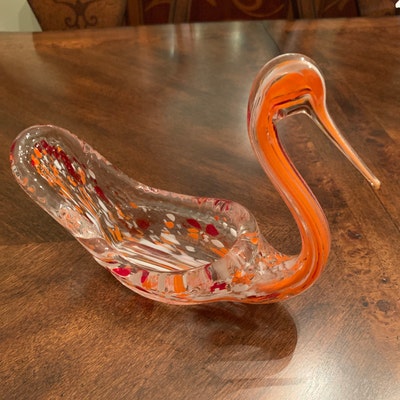 Art Deco Seneca Glass Vintage Hour Glass Ruby Red 8 Oz Footed - Etsy