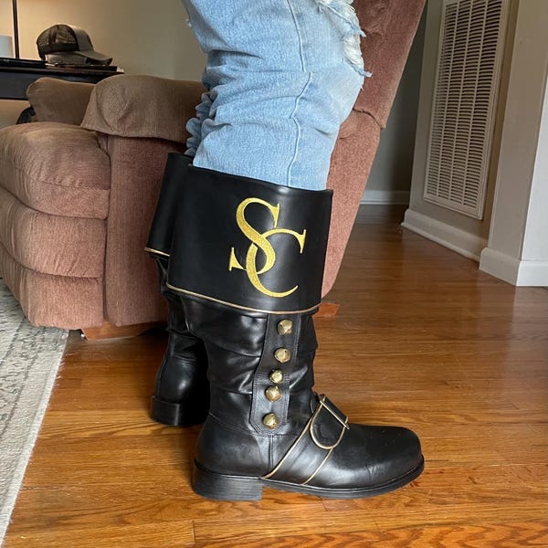 Handmade Santa Claus Boot,nubuck Leather Boot,santa Suit,chrismas ...