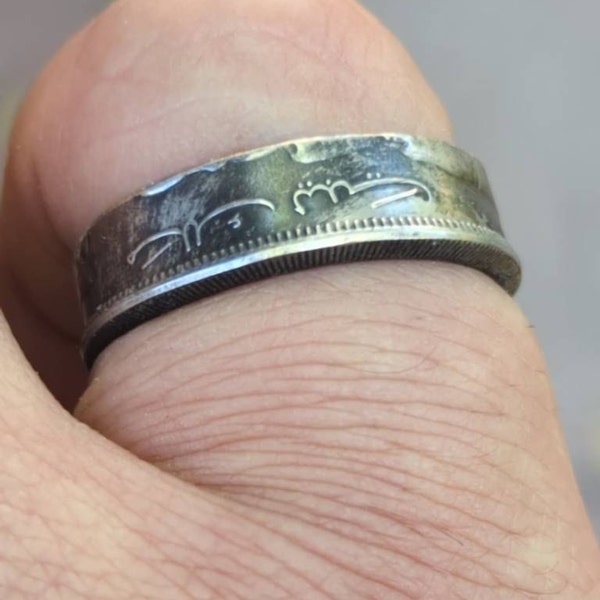 Peruvian Coin Ring (peru) 100 Soles De Oro | Peruvian Jewelry | Hand ...