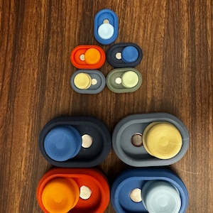 3D Printed Customizable Magnetic Haptic Slider Fidget Toy Desk Toy, Eco ...