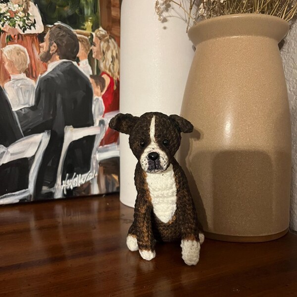 Custom Stuffed Dog, Custom Dog Plush, Custom Crochet Dog, Custom Pet ...