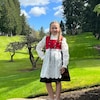 Norwegian Hardanger Style Costume Bunad Festdrakt Dress for Girls - Etsy