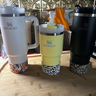 LEOPARD Silicone Cup Boot Silicone Cup Protector Stanley Cup Boot ...