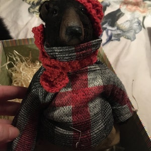 Artist Teddy Monkey, Collectible OOAK Handmade, Vintage Plush Teddy ...