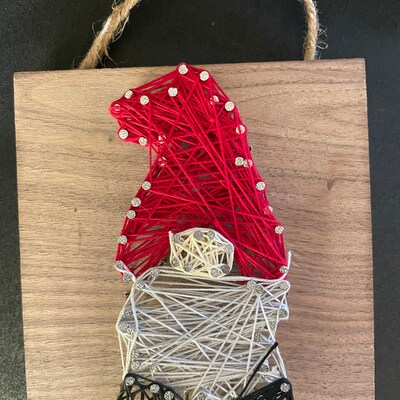 5 X 5 Ghost String Art Kit DIY Adult Halloween - Etsy