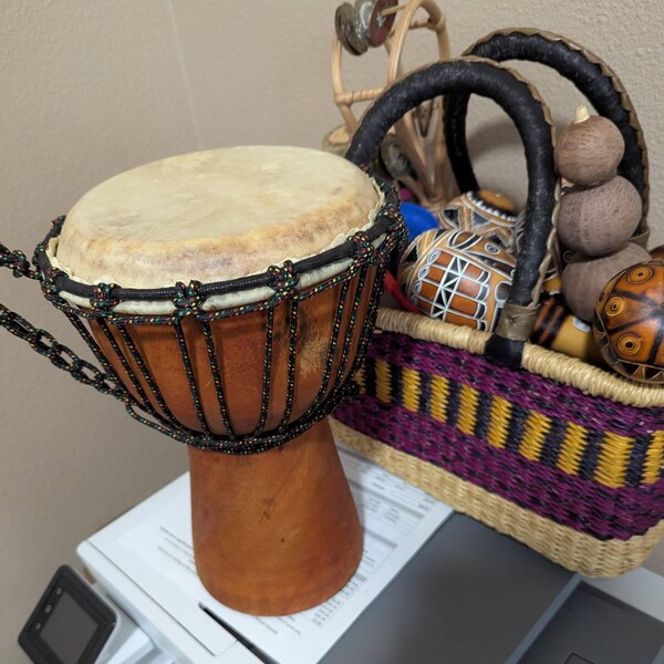 Djembe Belt Rasta or Black, Djembe Backpack, Back-strap - Etsy