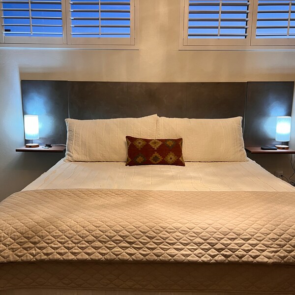 Aged Copper Headboard, King Size Headboard, Contemporary Modern ...