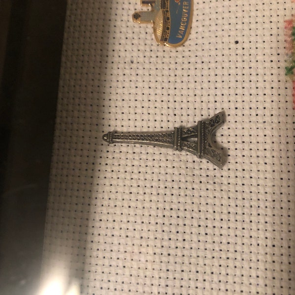Eiffel Tower Lapel Pin - CC425- Travel and Vacation- France-paris - Etsy
