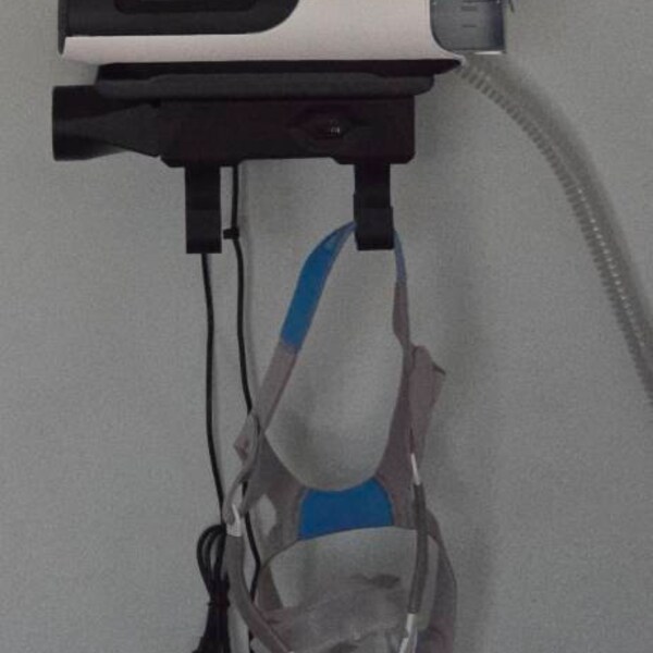 CPAP Shelf With Hose Dryer (filtered) for Resmed Airsense 10, Wall ...