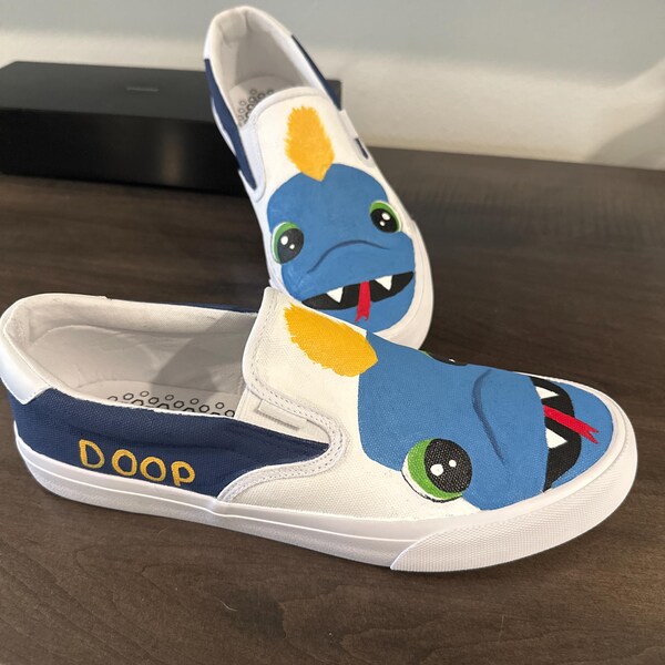 Phanatic Slip on Shoes - Hand Painted - WOMENS - Etsy