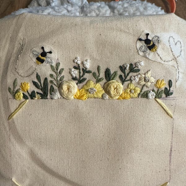 Floral Border Hand Embroidery Design, Printable Digital Download, Stick ...