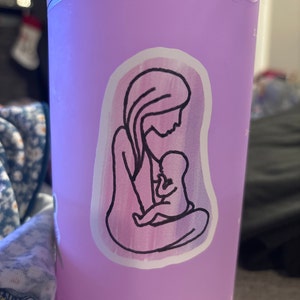 Bon Appetitty Breastfeeding Sticker Laptop Stickers Waterbottle ...