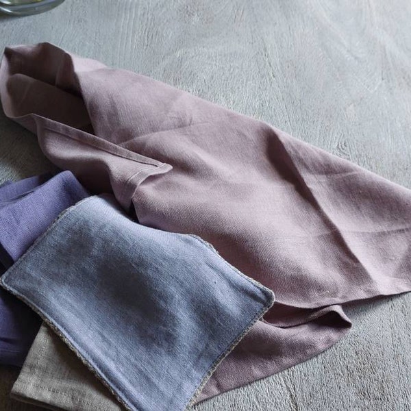 Linen Napkins for Wedding Bulk - Washed Cloth Napkins - Etsy Australia