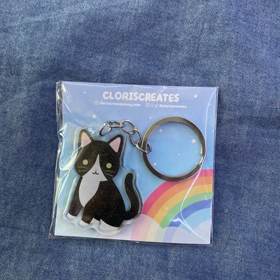 Rainbow Stag Beetle Green Insect Bug Keychain Cartoon Chibi Pet Art ...