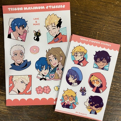 Trigun Prints & Stickers - Etsy