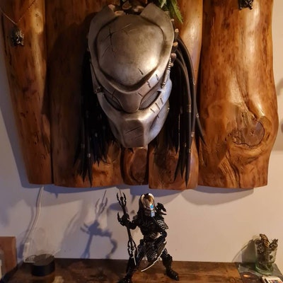 Predator Life Size Alien Vs Predator Handmade Recycled Metal Art ...