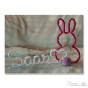 3 Sizes Wire Name Patterns, Printable Templates for Woven Wire ...
