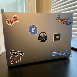 WWDC2020-WWDC2021 Same Sticker Full Set of 14 and Full Set of 42 - Etsy
