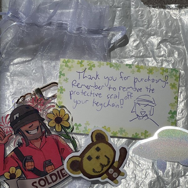 TF2 - Team Fortress 2 Charms / Acrylic Keychains - Etsy